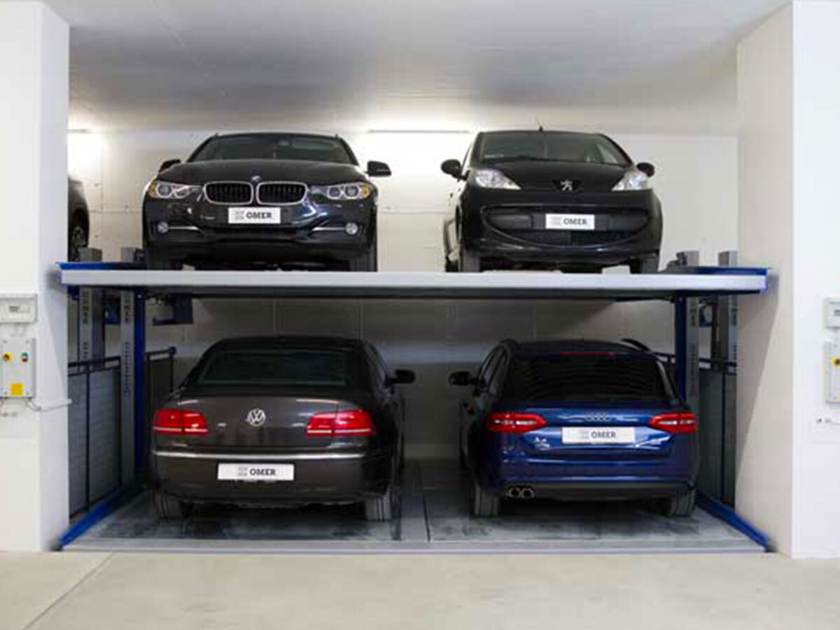 Omer Inc - Parking Systems - Car Stackers