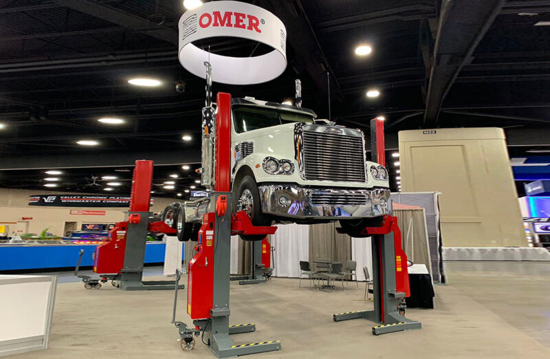 Omer Inc - Heavy Duty Lifts - Mco Mobile Columns